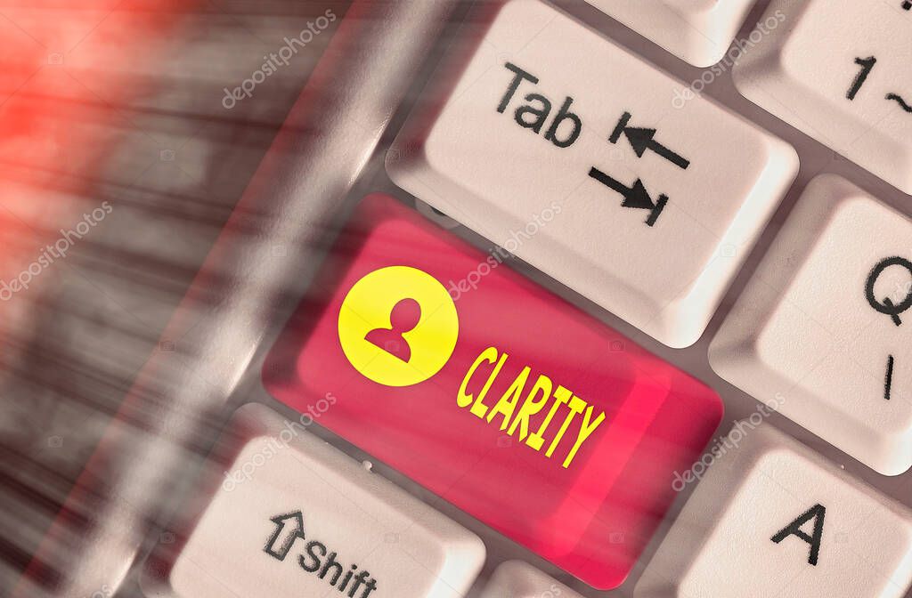 Signo de texto que muestra claridad. Foto conceptual Ser coherente ...