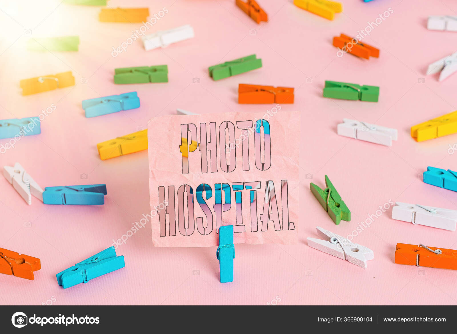 Handwriting text photo Hospital. Concept meaning unique Applied Art of ...