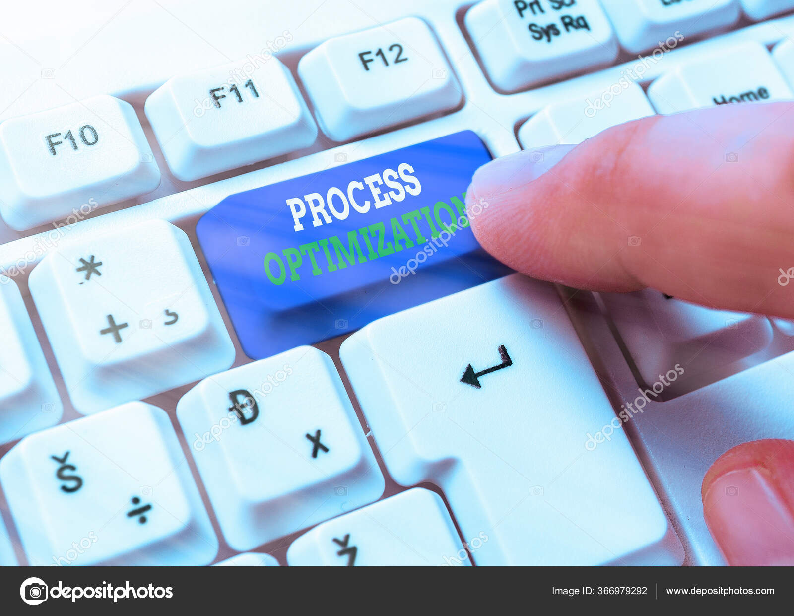 Word Writing Text Process Optimization Business Concept For Improve Organizations Efficiency