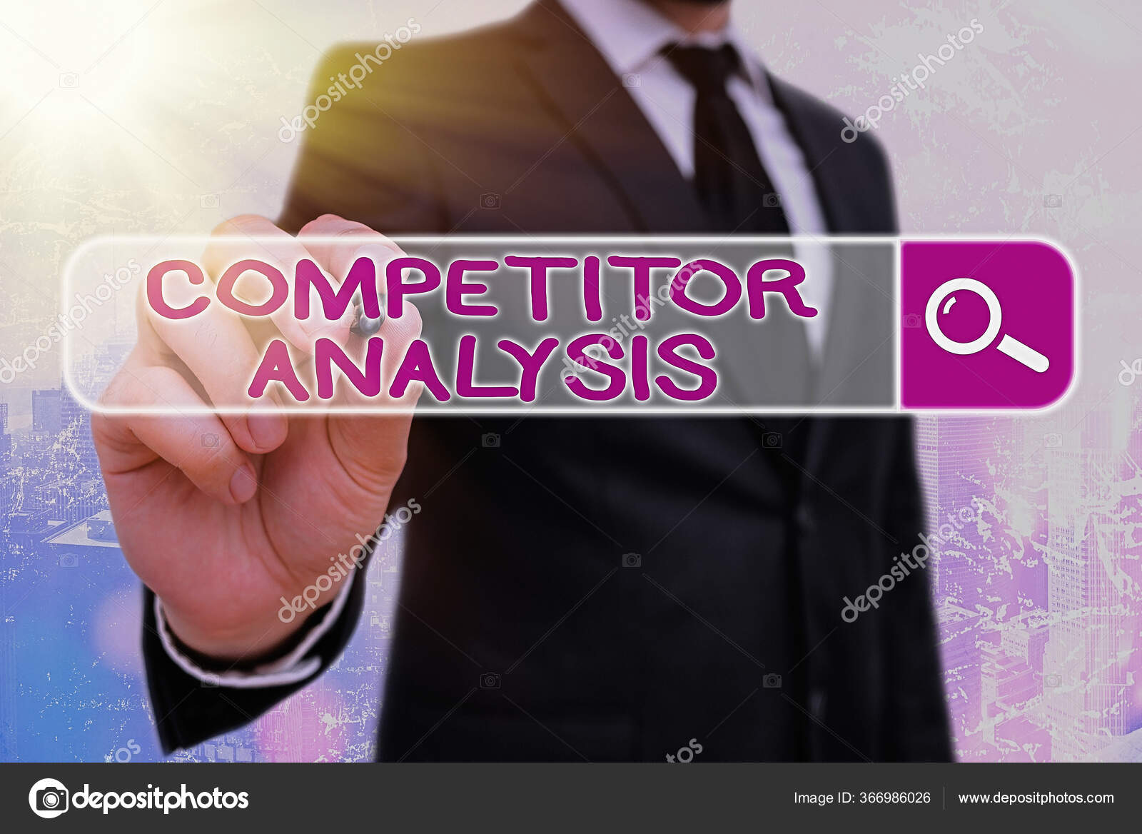 Word writing text Competitor Analysis. Business concept for Determine ...