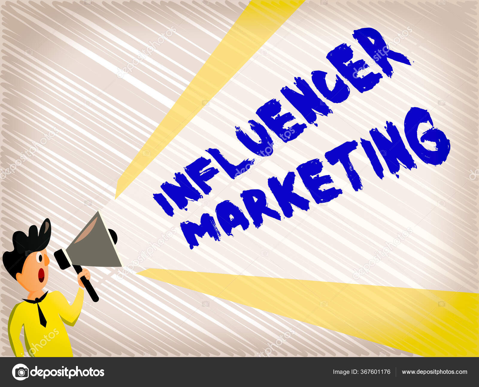 Word writing text Influencer Marketing. Business concept for Endorser ...