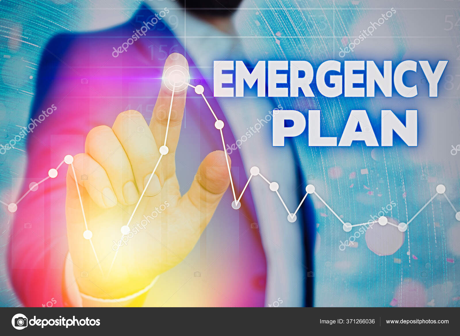 Writing note showing Emergency Plan. Business photo showcasing ...