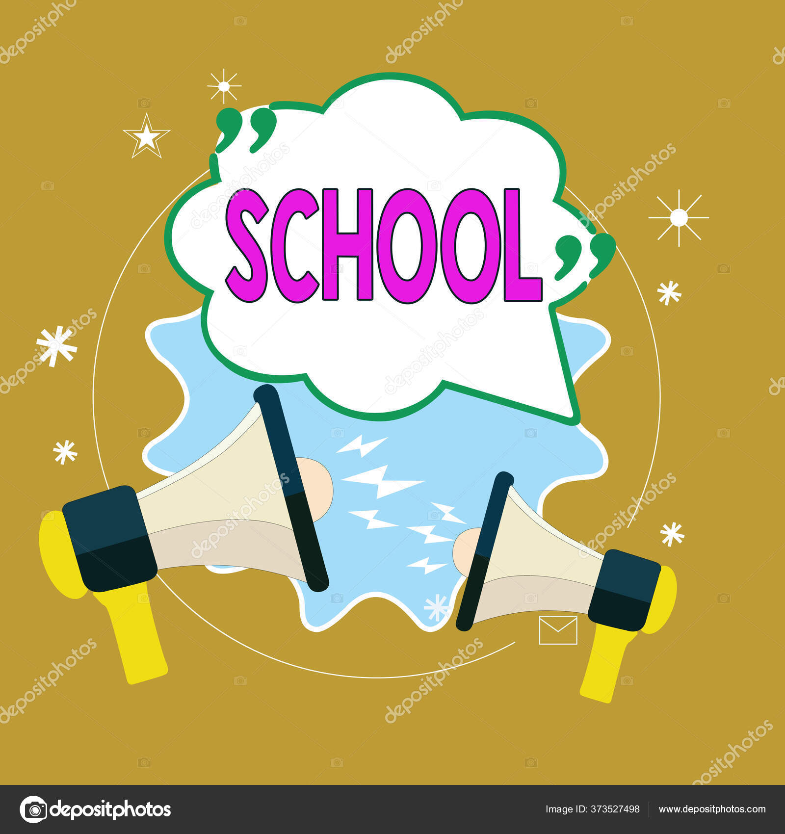 Text sign showing School. Conceptual photo any institution which ...