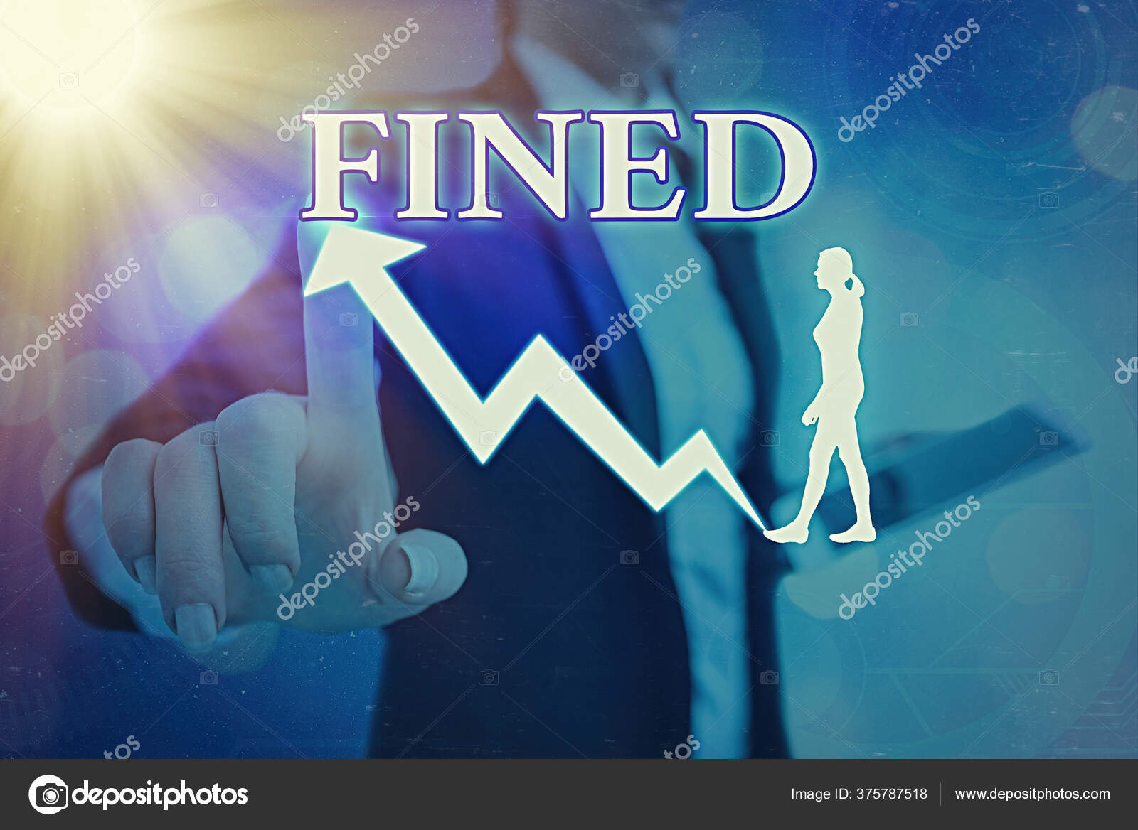 Handwriting text Fined. Concept meaning clarify beer by causing ...