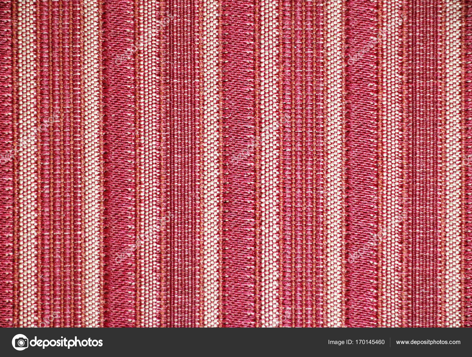 Stripe fabric texture red and white colors — Stock Photo © Mauritius71 ...
