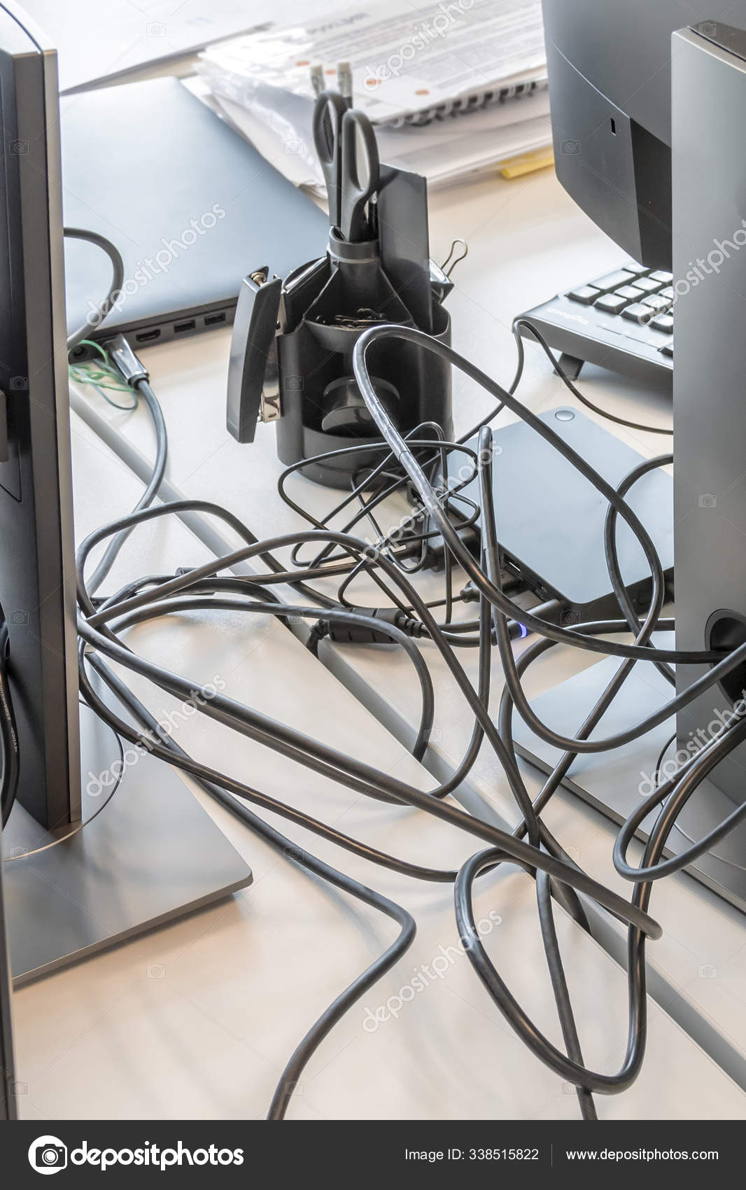 Tangled Computer Wires