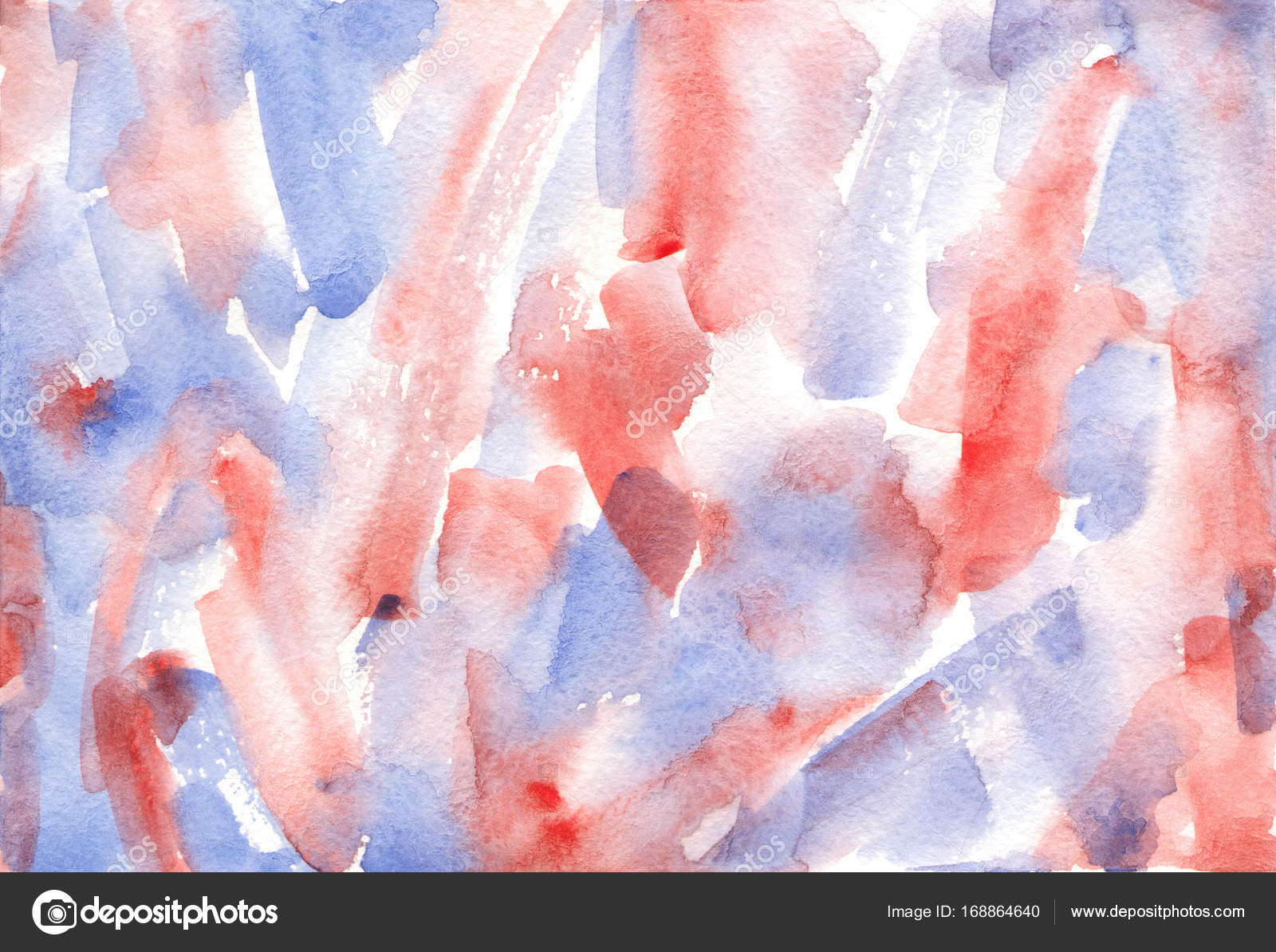 Watercolor red and blue texture. Stock Photo by ©alenaganzhela 168864640