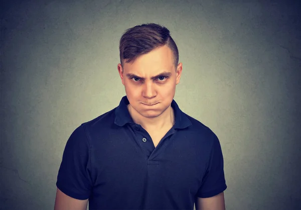 Angry young man about to have nervous atomic breakdown Stock Photo by ...