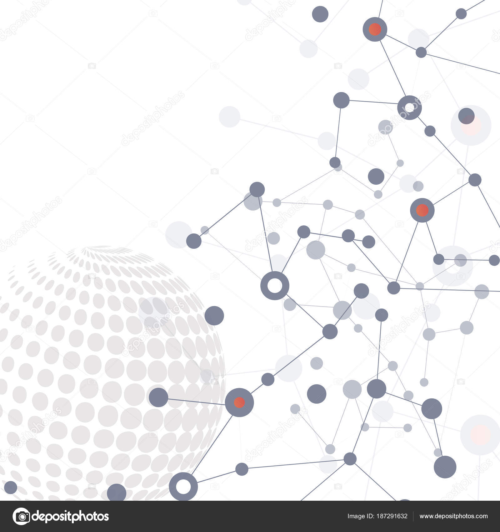 Molecule Structure Vector Illustration Background Stock Vector Image By ©designleo 187291632