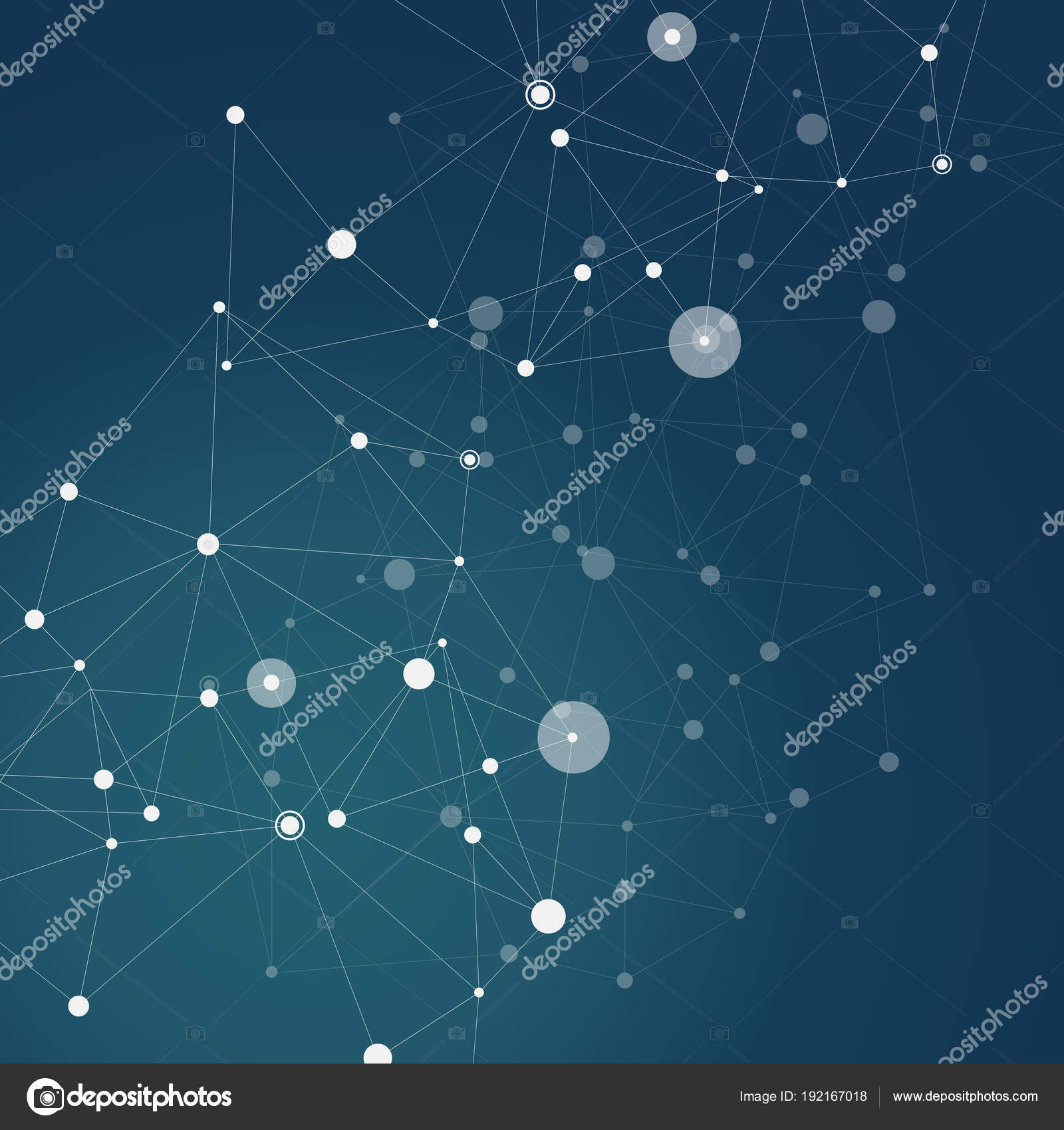 Abstract scientific connect background Stock Vector by ©designleo 192167018