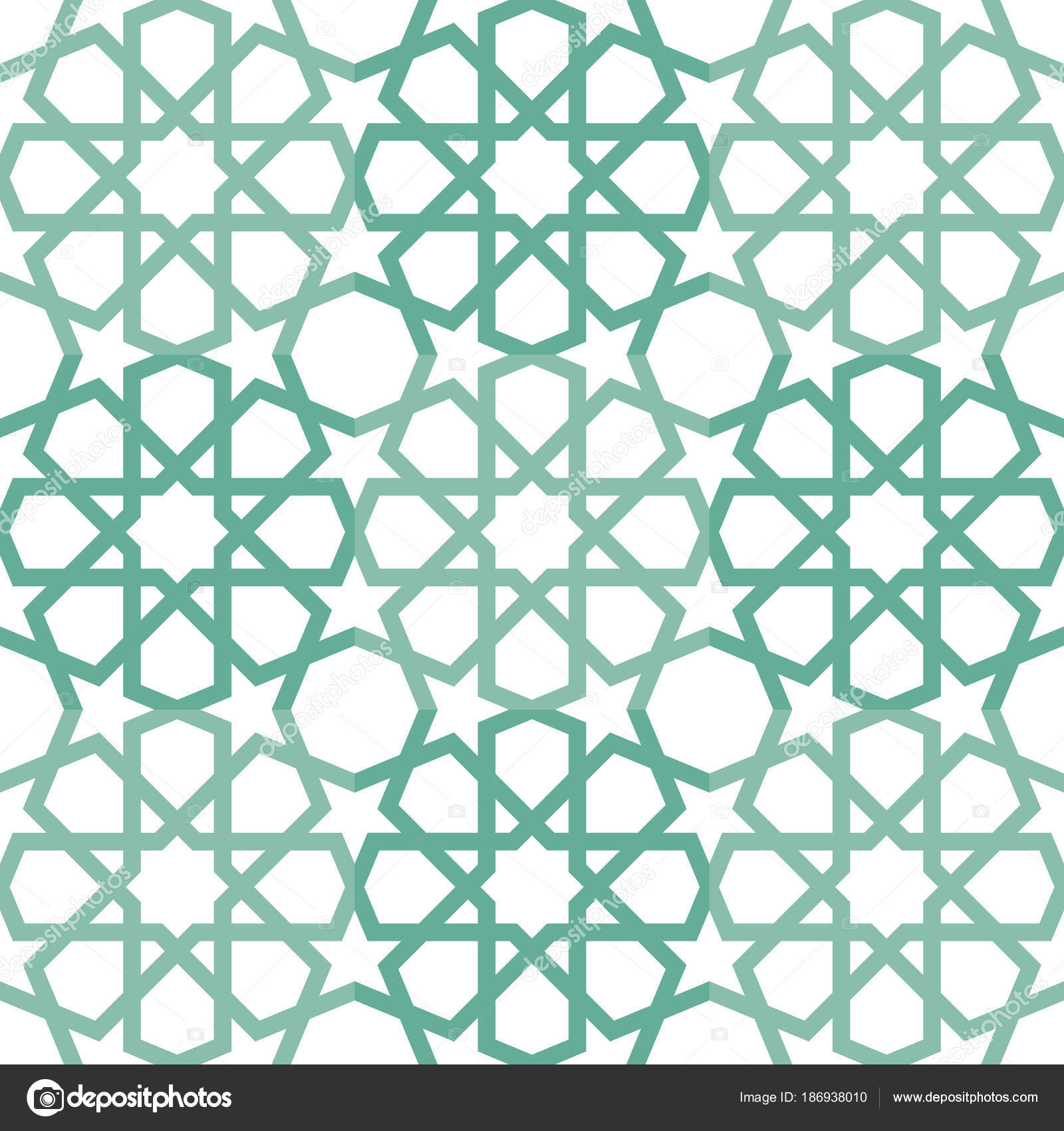 Islamic Tiling Pattern Stock Vector Image by ©Suljo #186938010