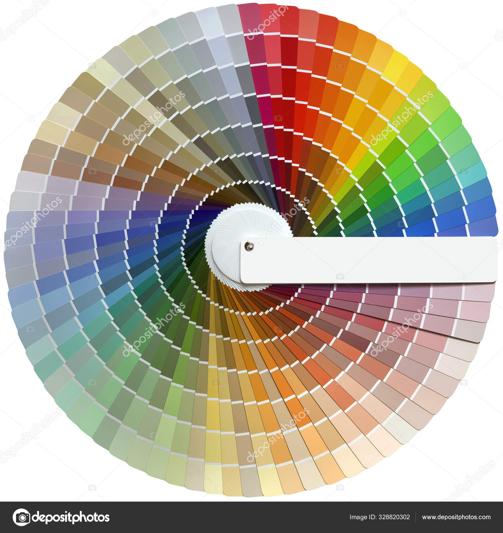 Color Palette Swatch Guide Cutout Stock Photo by ©Suljo 328820302