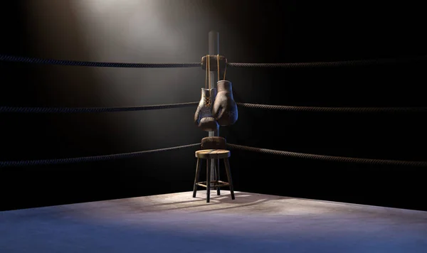 Boxing Ring Corner Wallpaper