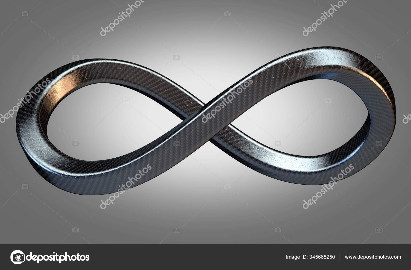 Infinity Symbol Carbon Fibre Stock Photo by ©albund 345665250