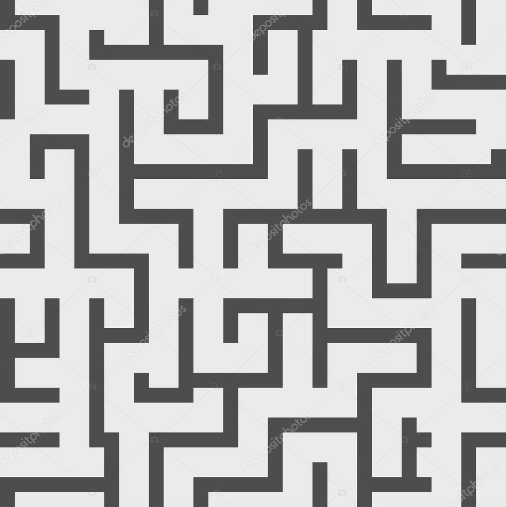 Seamless background. Maze Stock Vector by ©Klava 127857620