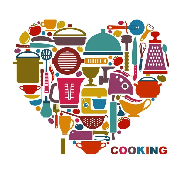 I like to cook Vector Art Stock Images | Depositphotos
