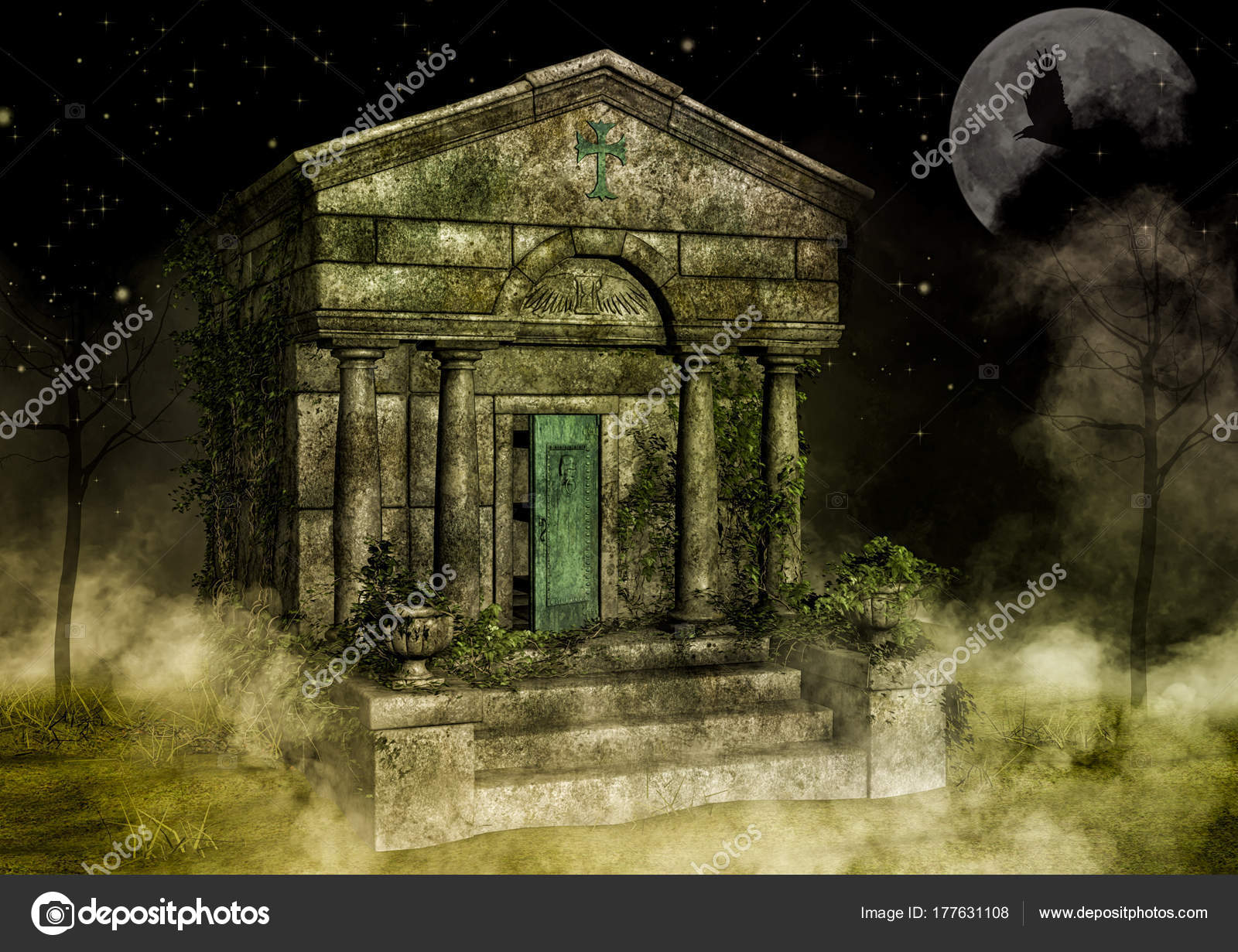 Spooky Mausoleum