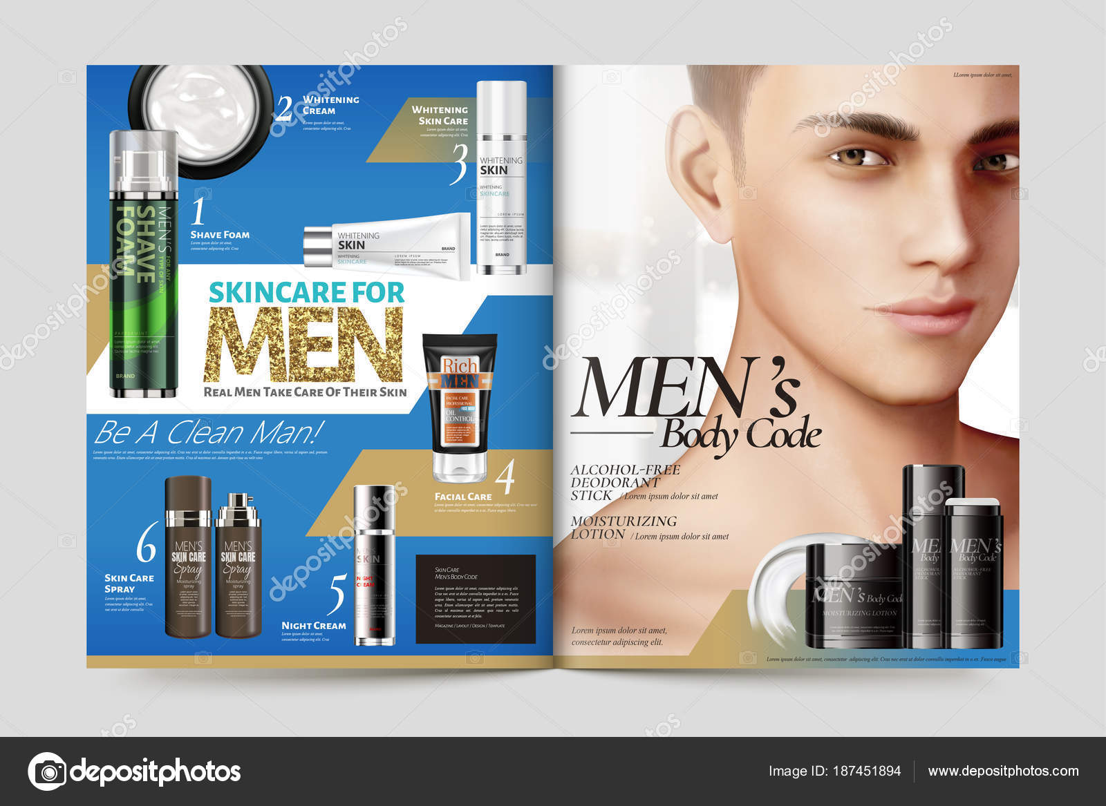 Magazine Ads For Men