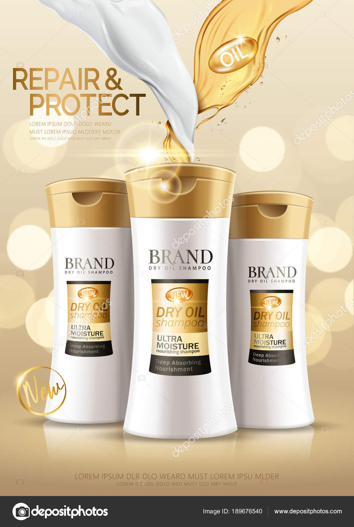 Shampoo Print Advertisements