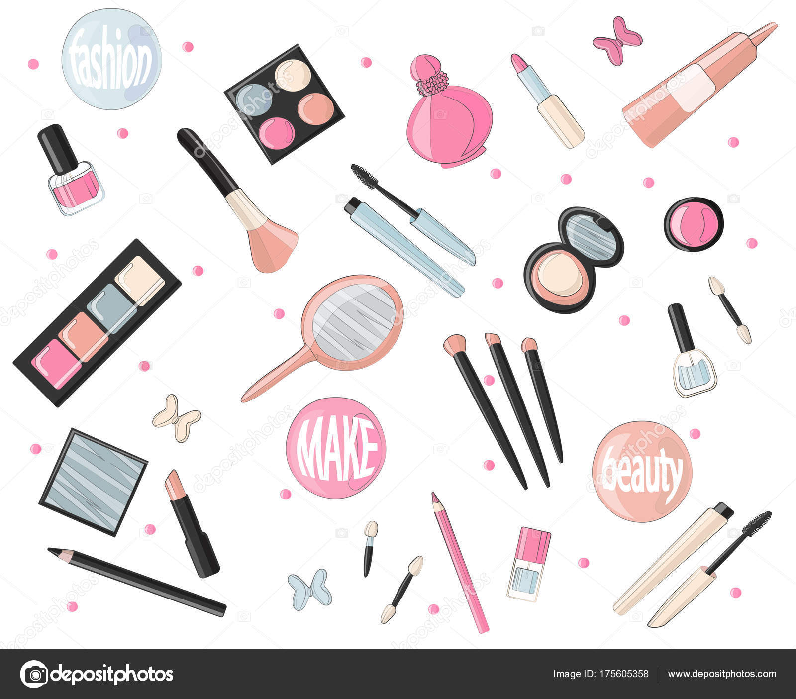 Makeup Vector Illustrations