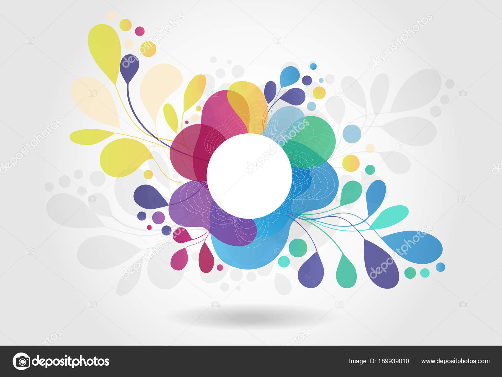 Bright Colored Abstract Background Vector Illustration Stock Vector ...