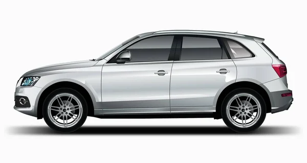 Audi Q3 side view Stock Vector by ©AlexKlik 172003278