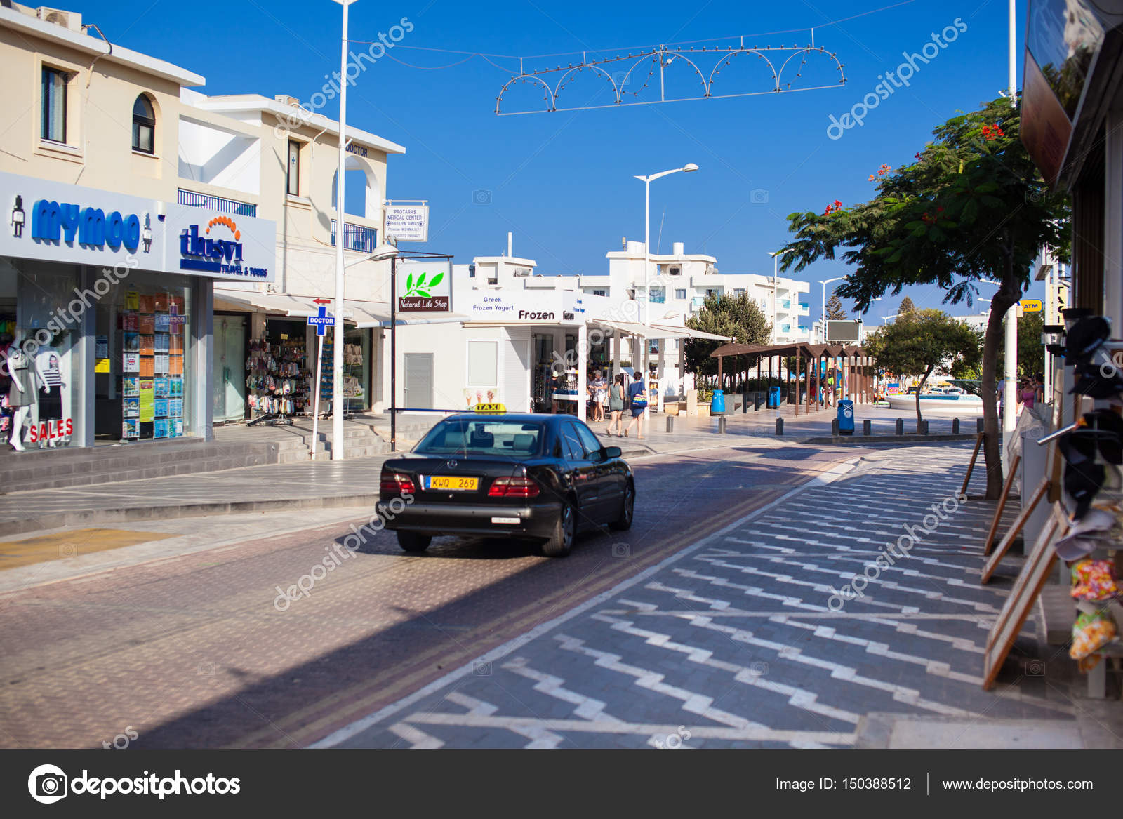 Street in Protaras – Stock Editorial Photo © orelphoto2 #150388512