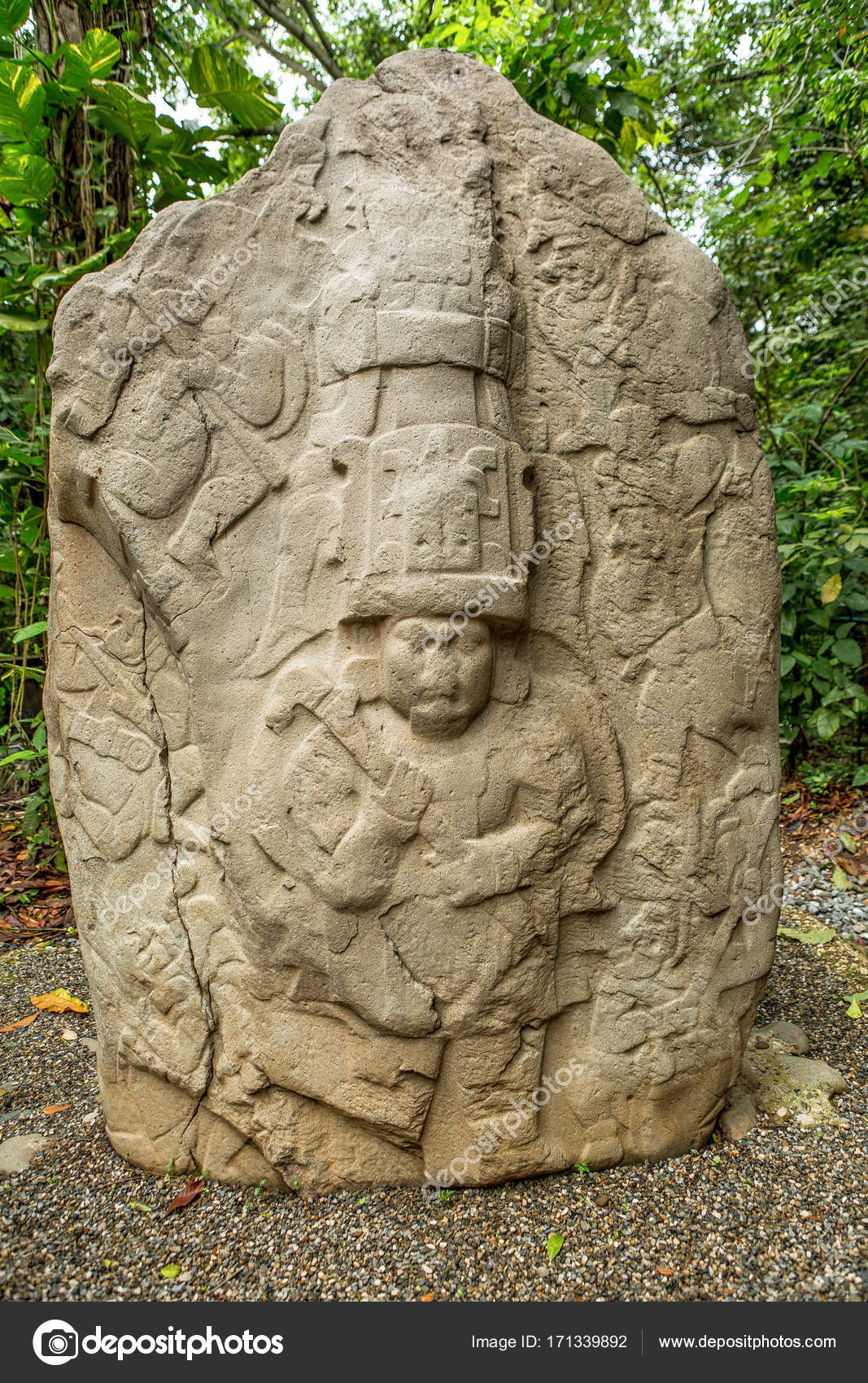 Olmec Stone Wall
