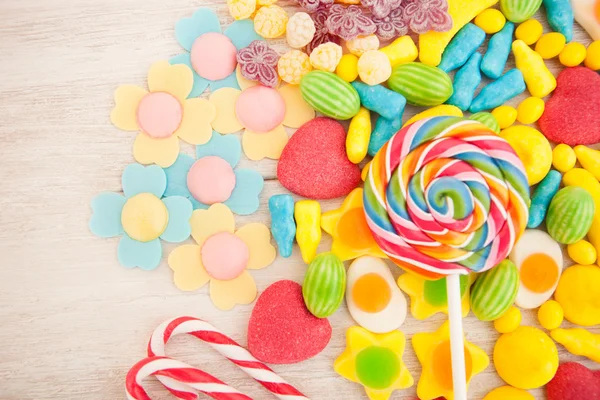 Candies with different shapes and colors Stock Photo by ©Gelpi 125410132