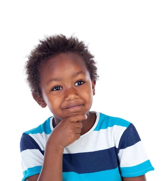 Black child thinking Stock Photos, Royalty Free Black child thinking ...