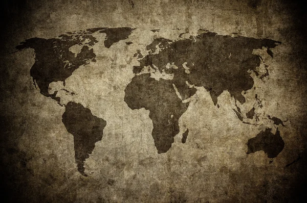 Grunge map of the world — Stock Photo © javarman #152981026