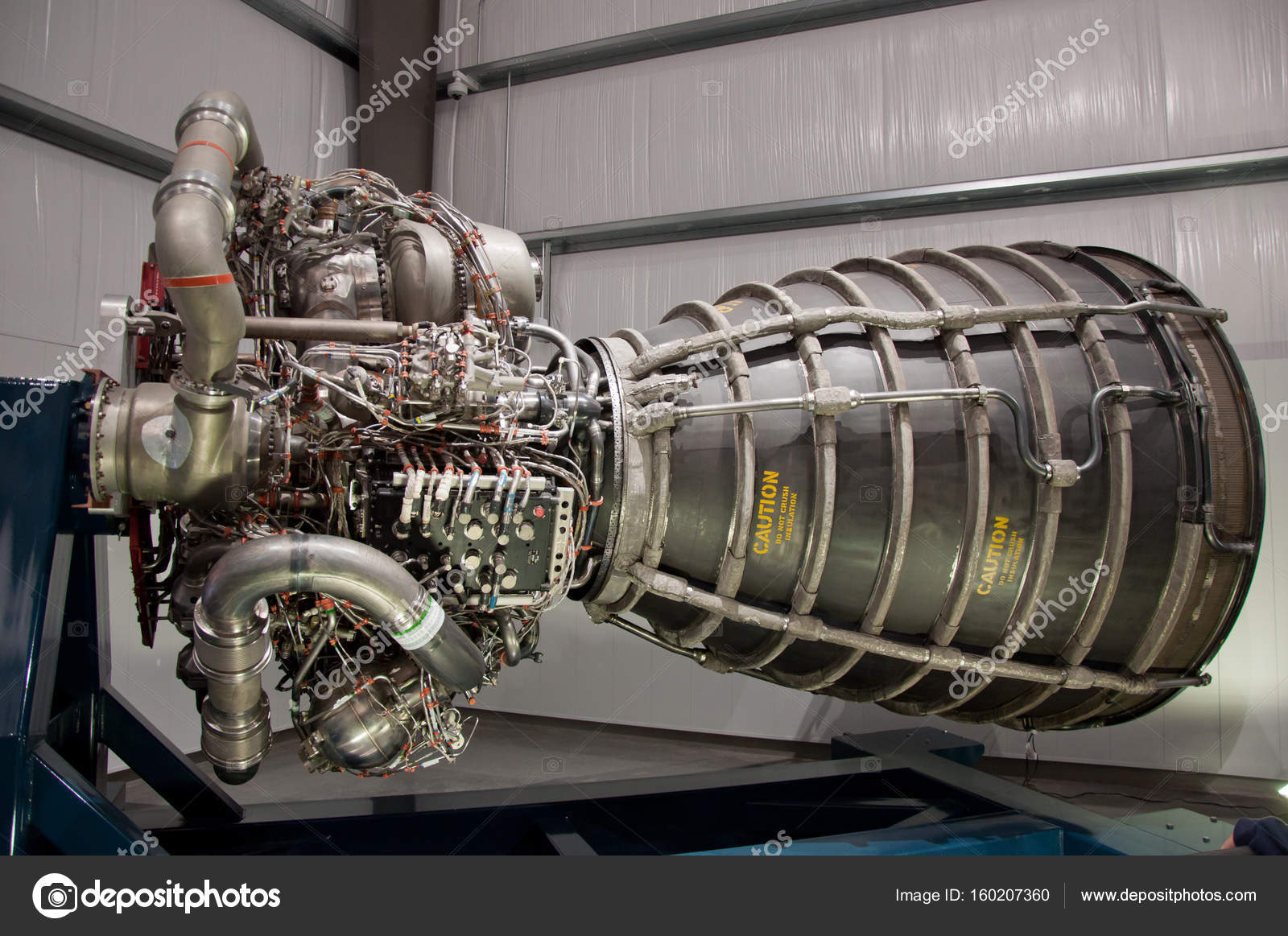 Space Shuttle Engine at NASAs Kennedy Space Center Stock Photo by ...