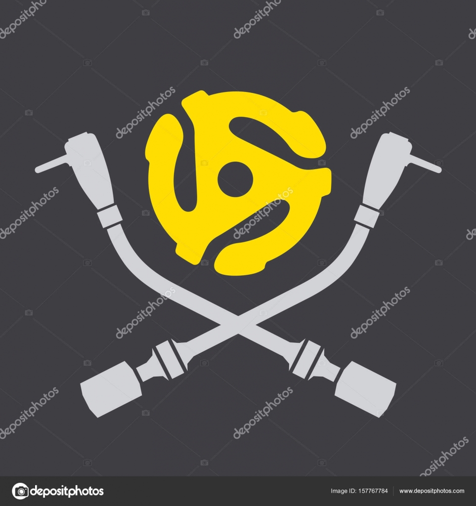 Turntable Arm Vector
