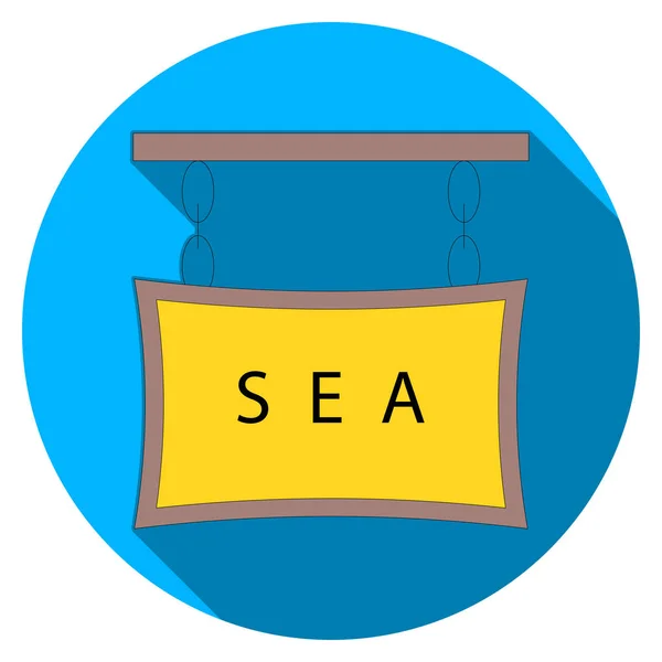 Ocean Sea Line Icon Sea Sign Stock Vector by ©dinosoftlabs 326573866
