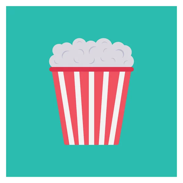 Popcorn Flat Icon