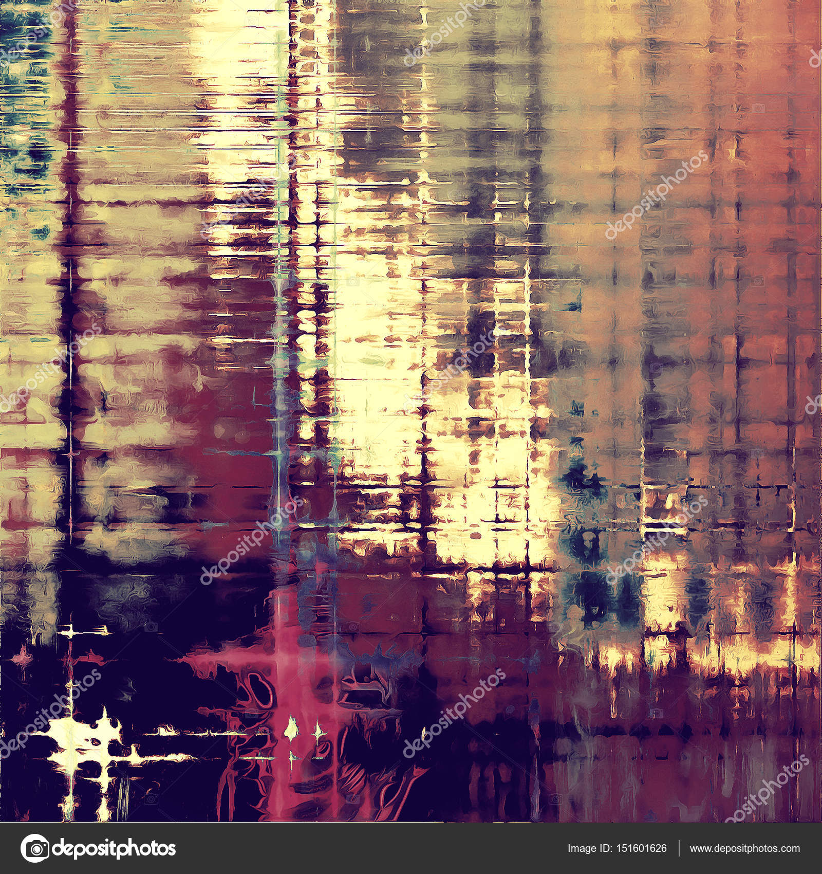 Distressed texture with ragged grunge overlay. Wrinkled background or ...