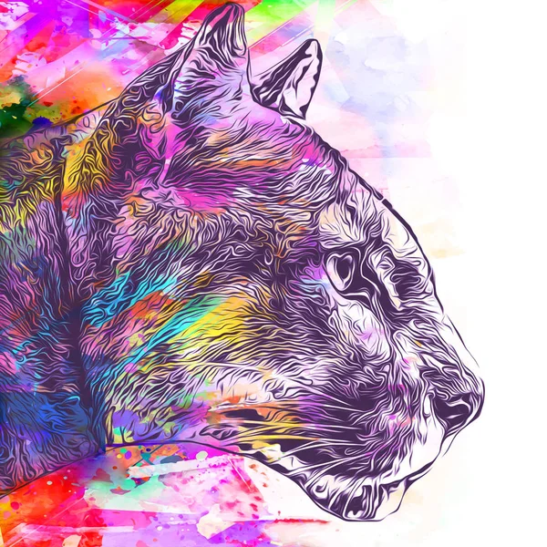 Neon animal abstract art Stock Photos, Royalty Free Neon animal ...