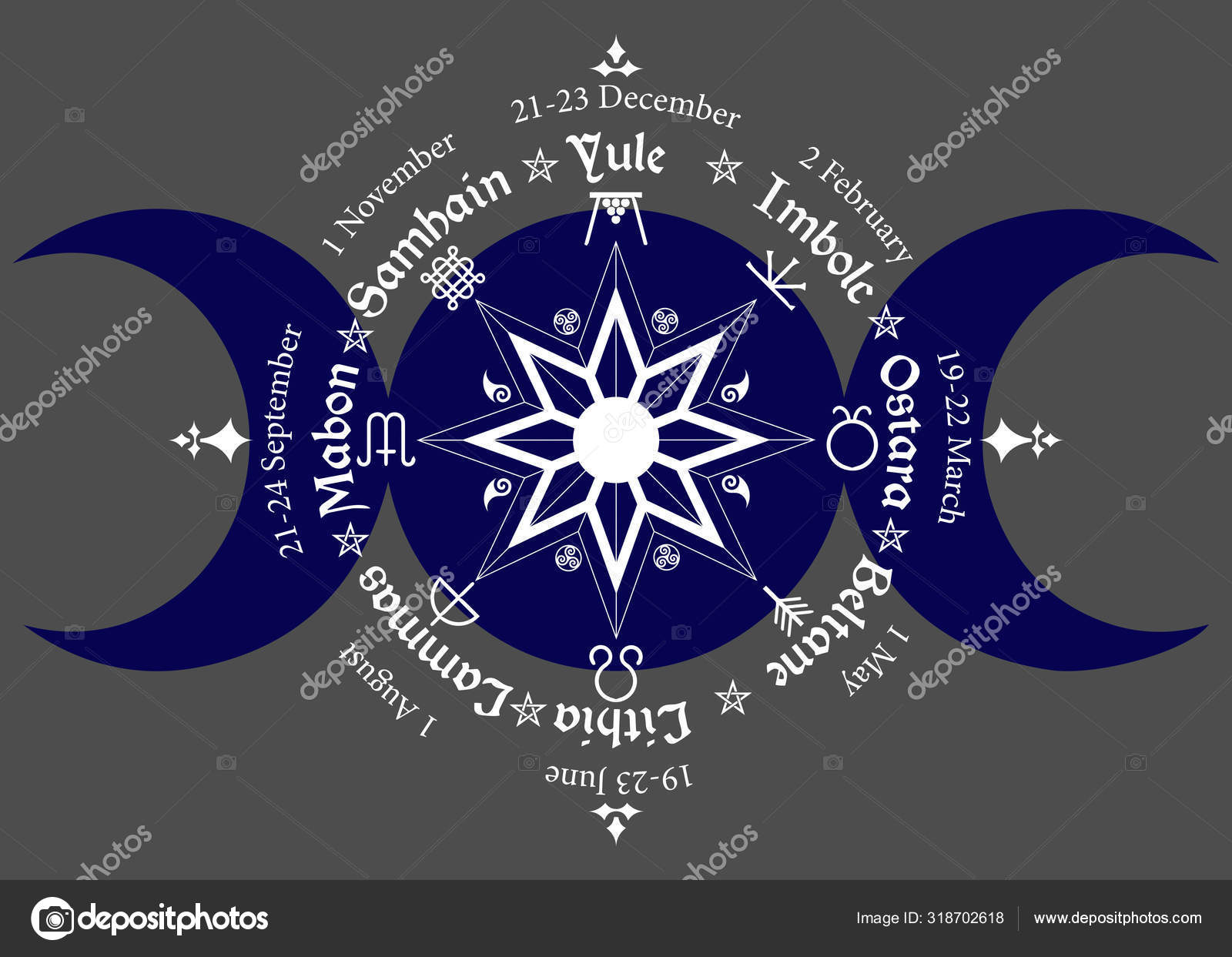 Pagan Moon Wallpaper