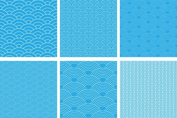 Japanese Seamless Ocean Wave Pattern — Stock Vector © Pauljune 18403255