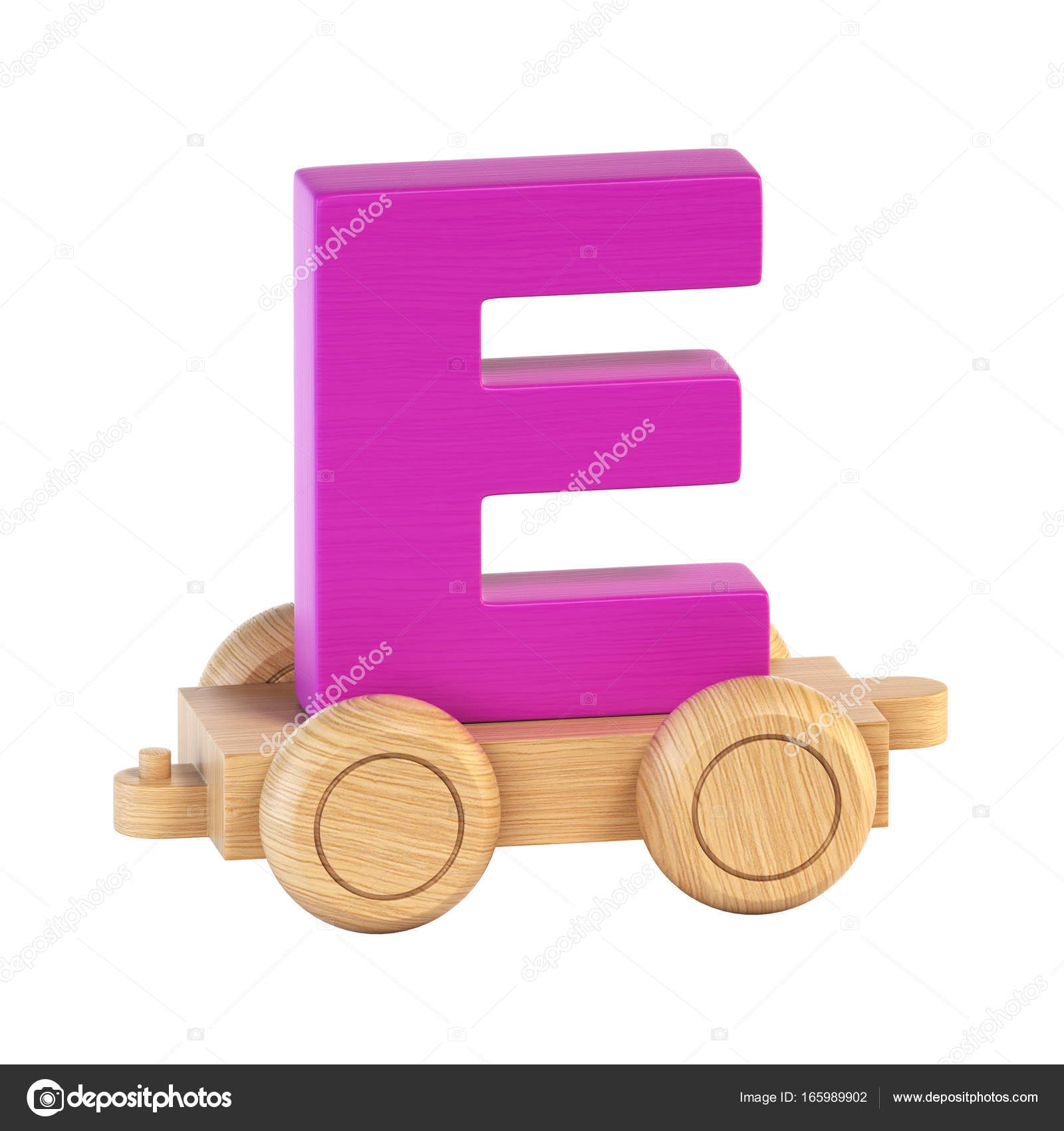 Train font on wheels letter E 3d rendering — Stock Photo © koya979 ...