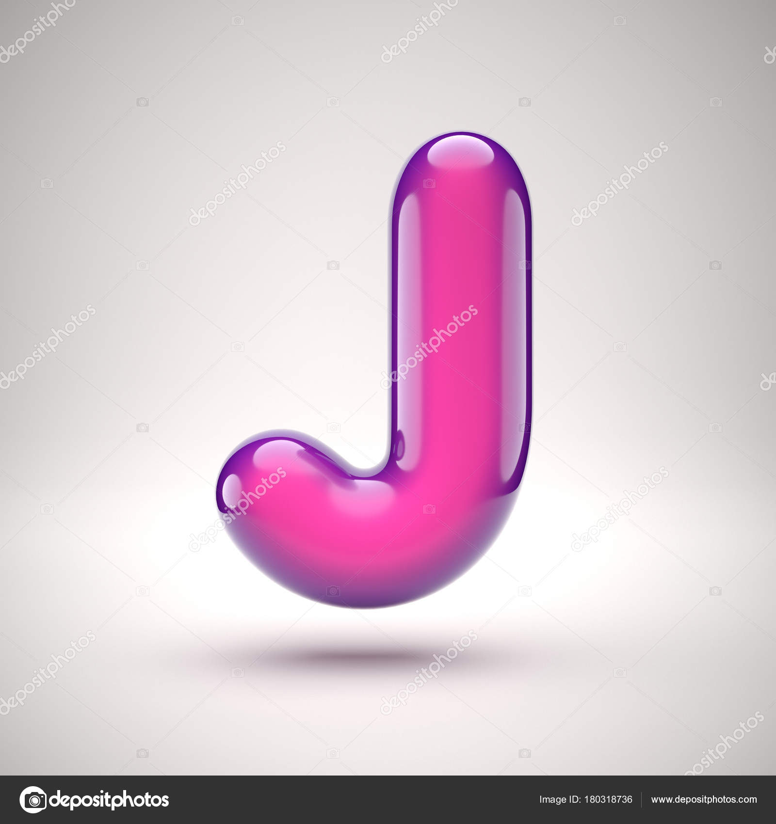 Pink Glossy Font Rendering Number — Stock Photo © koya979 #180318736