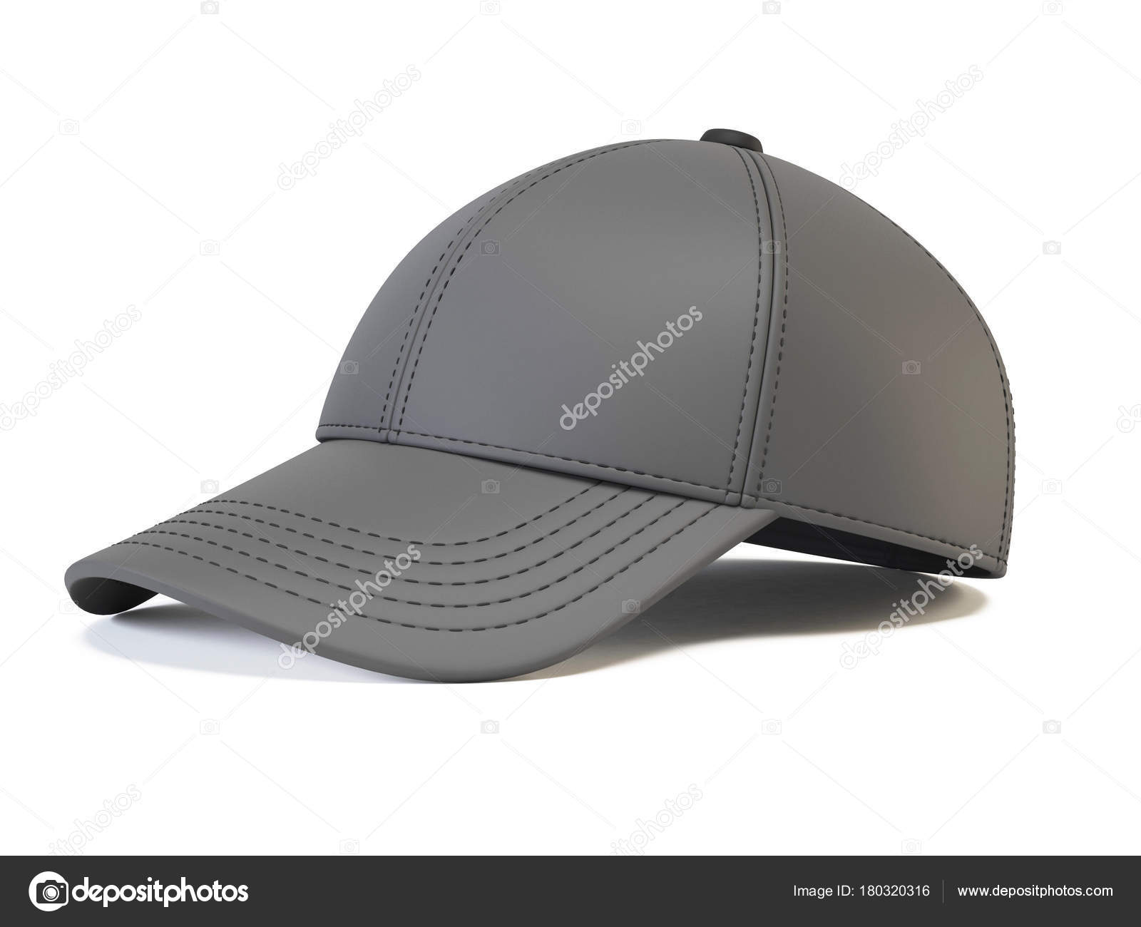 Blank Baseball Cap Template