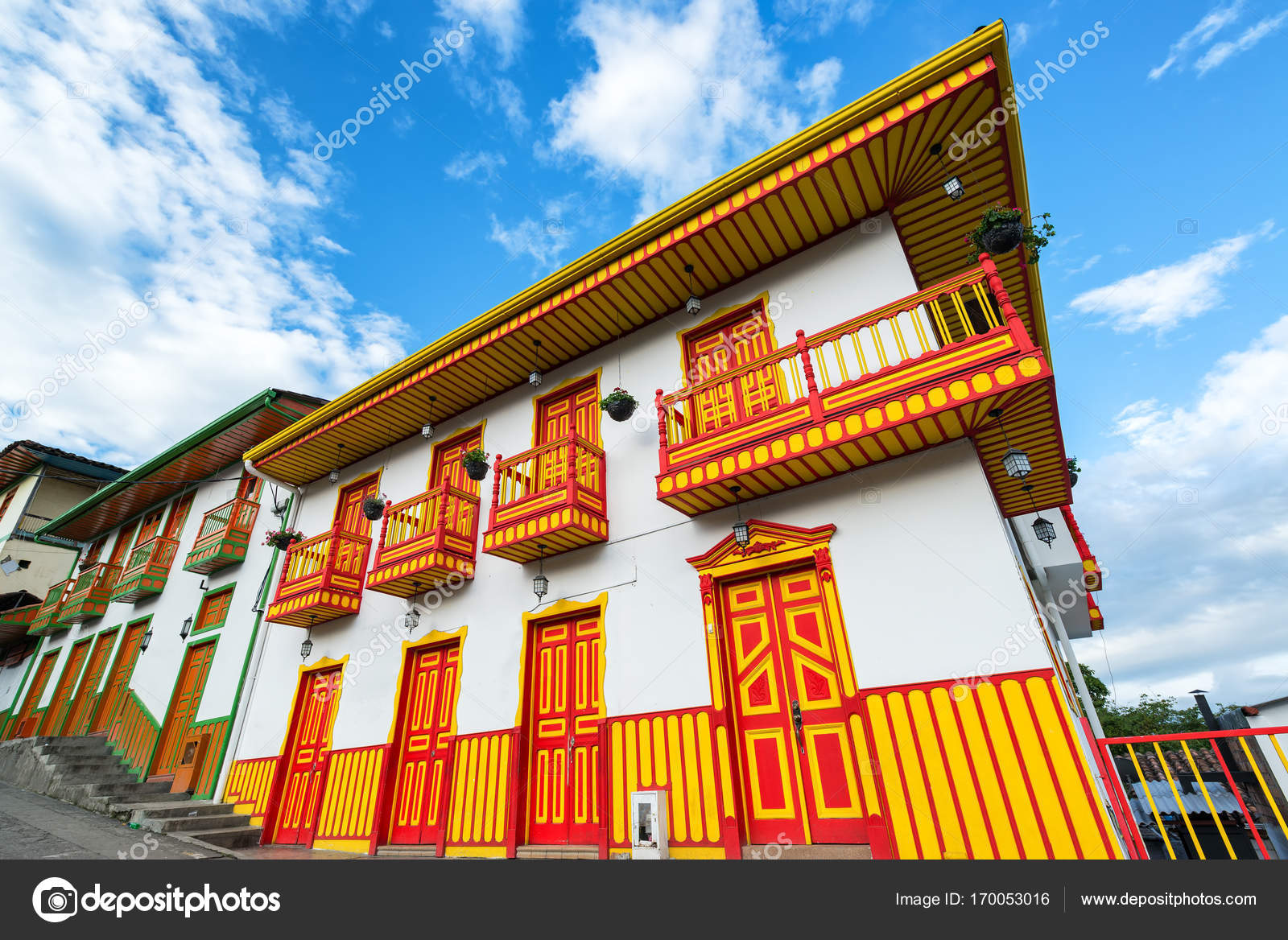 Beautiful Colonial Architecture Stock Photo by ©jkraft5 170053016