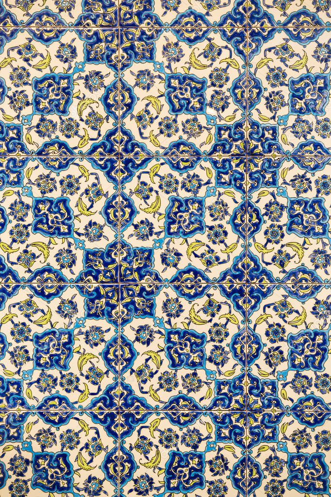 Flower Tiles Texture