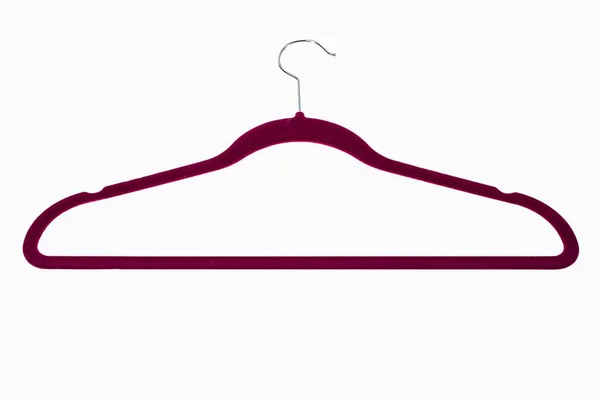 Close View Colorful Hangers Isolated White Background — Stock Photo ...