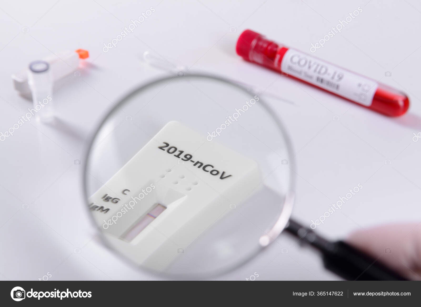 Rapid Covid Coronavirus Strip Test Cassette Antibody Sars Cov Virus ...