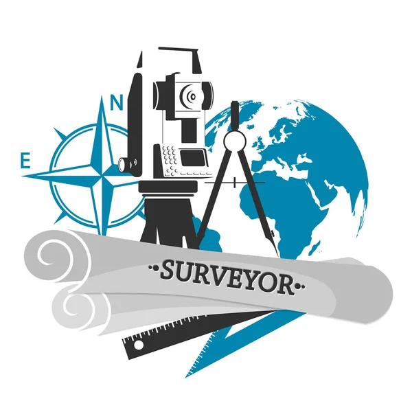 ᐈ Surveyor stock icon, Royalty Free land surveying vectors | download ...