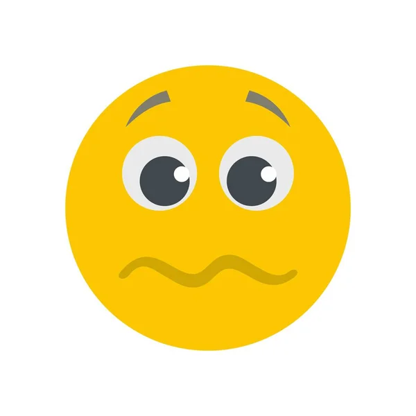 Fear smile. Panic emoticon. — Stock Vector © 4zeva #93318828