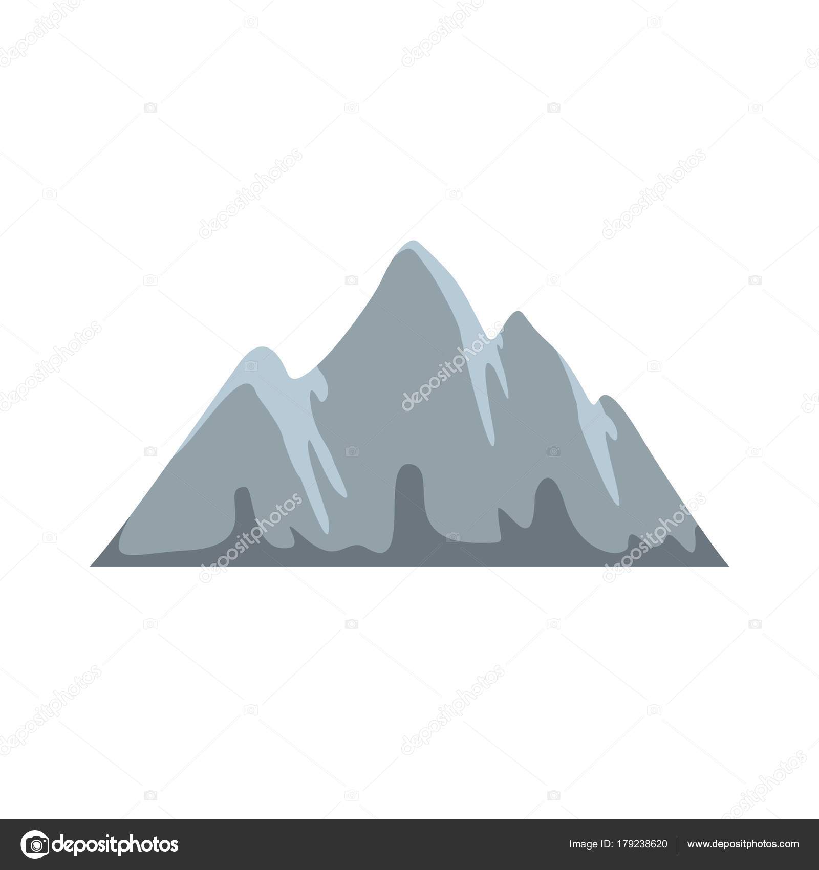 Alp icon, flat style. Stock Vector by ©anatolir 179238620