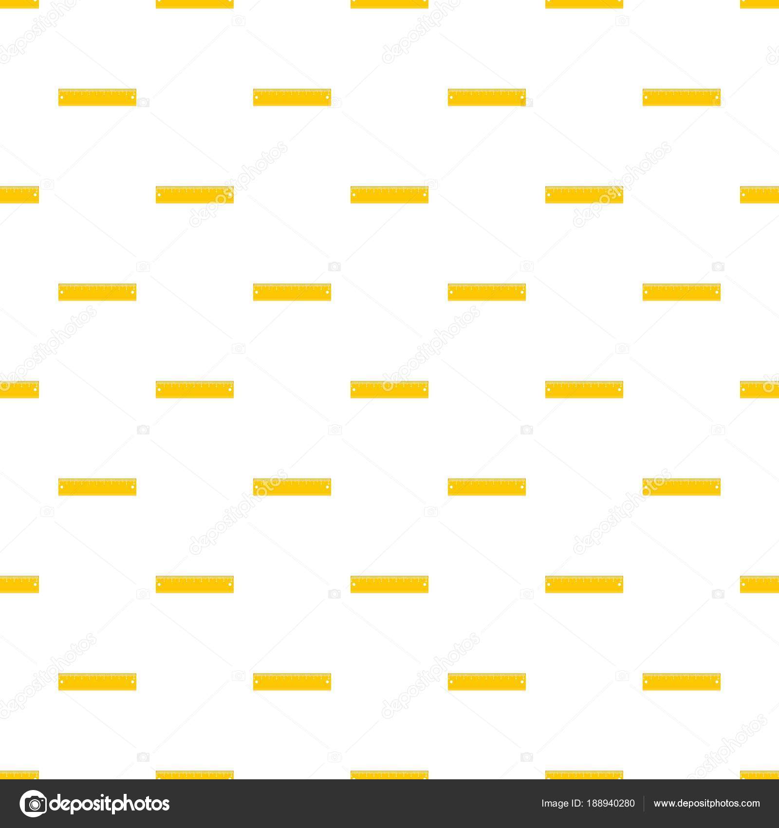 Yellow short ruler pattern seamless Stock Vector by ©anatolir 188940280